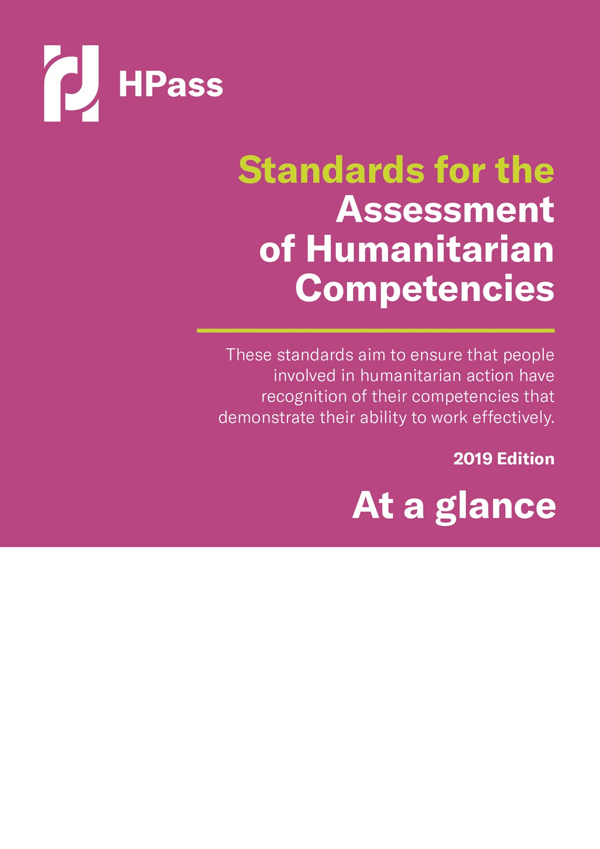 Resources and Case Studies - HPass - Welcome to your humanitarian training resource